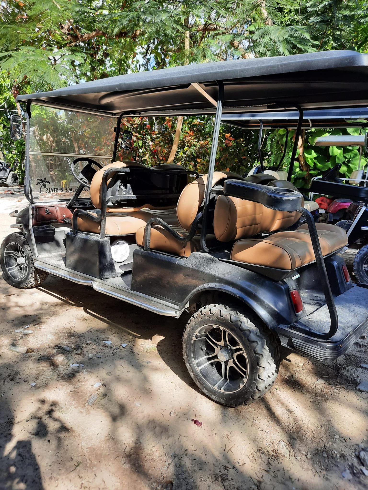 6 Seater Luxury Golf Cart – Tingum Village Hotel VIP Golf Cart Rentals